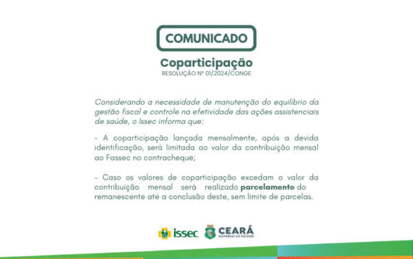 Issec divulga resolução com novas regras de coparticipação - Instituto ...