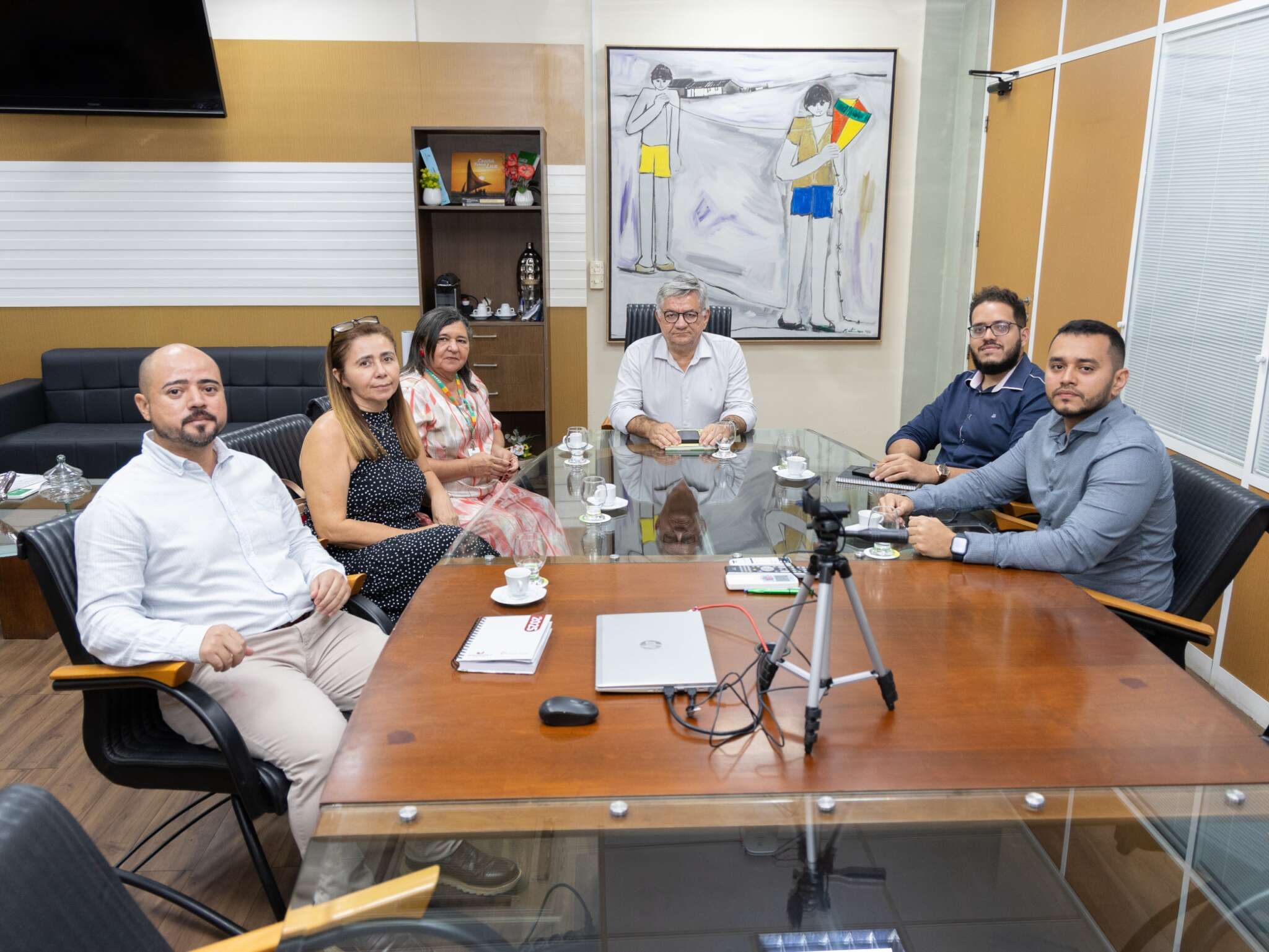 Nova gestão do Issec se reúne com Seplag - Instituto de Saúde dos ...